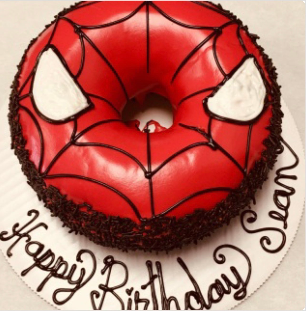 spider man cake